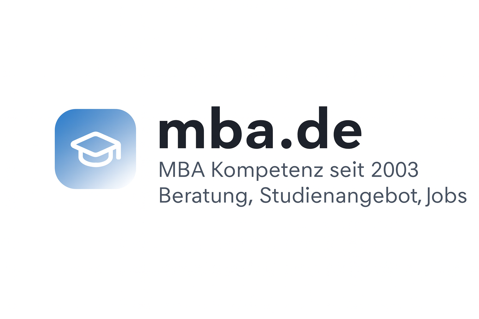 MBA Studium Deutschland 2025 | Master & Executive MBA | MBA.de